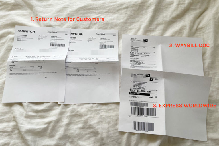 【解説】FARFETCH（ファーフェッチ）で返品してみた！返品方法・返金までの日数 - HEY SISTER
